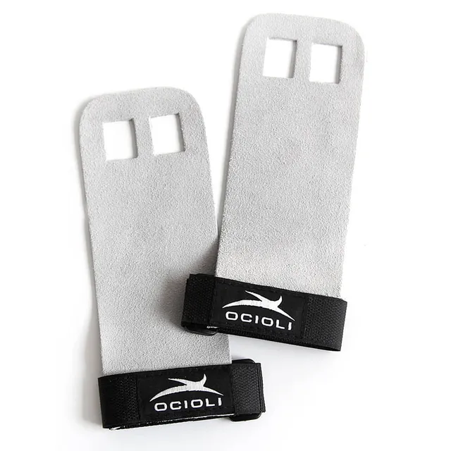 1 Pair Hand Grip Synthetic Leather Crossfit Gymnastics Guard Palm ...