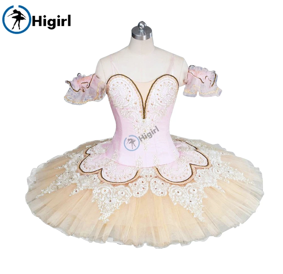 Peach Fairy Professional Ballet Tutu Pink Adult Performance Tutu Ballet ...