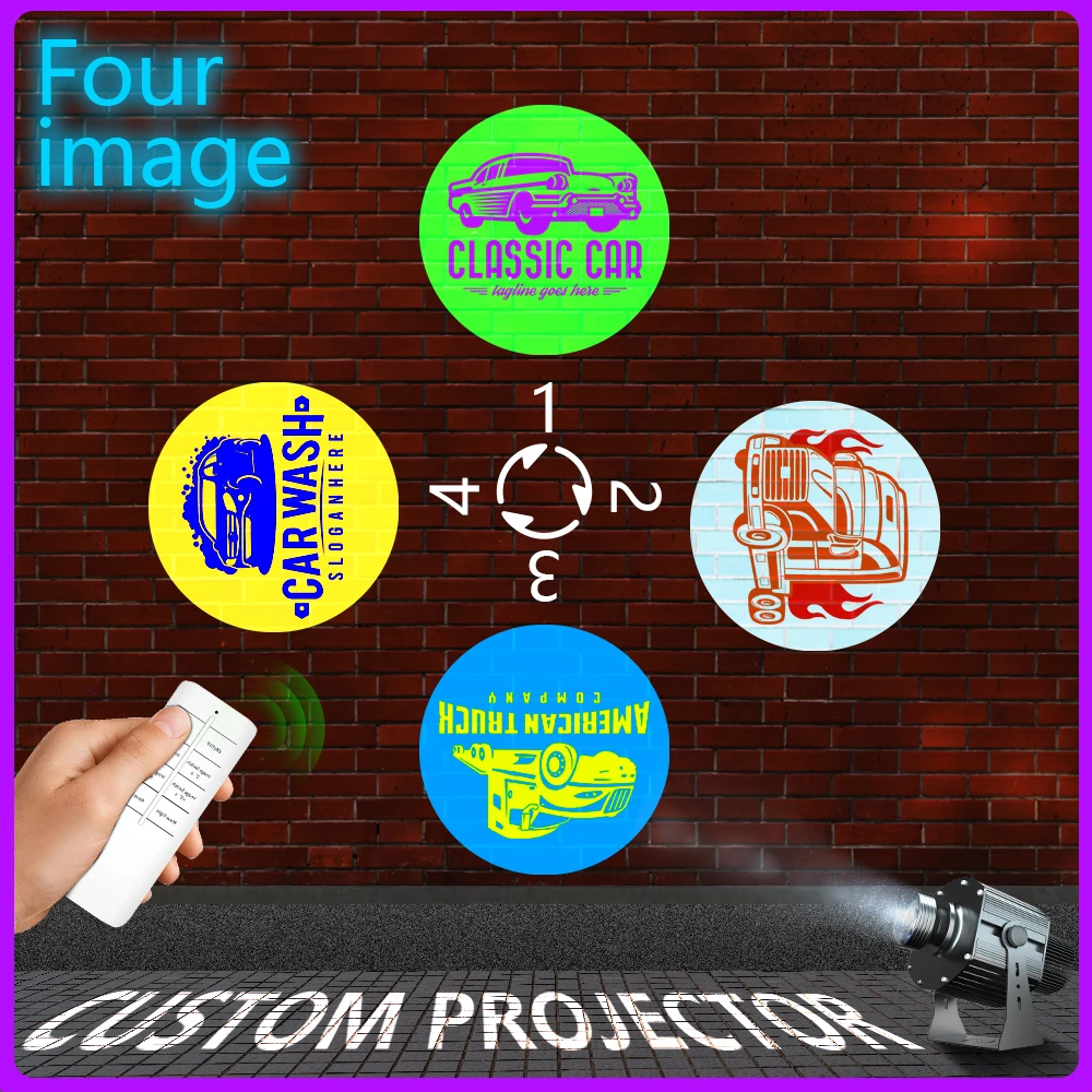 Custom HD Four Image Indoor Door Head Outdoor ip67 Waterproof Rotating ...