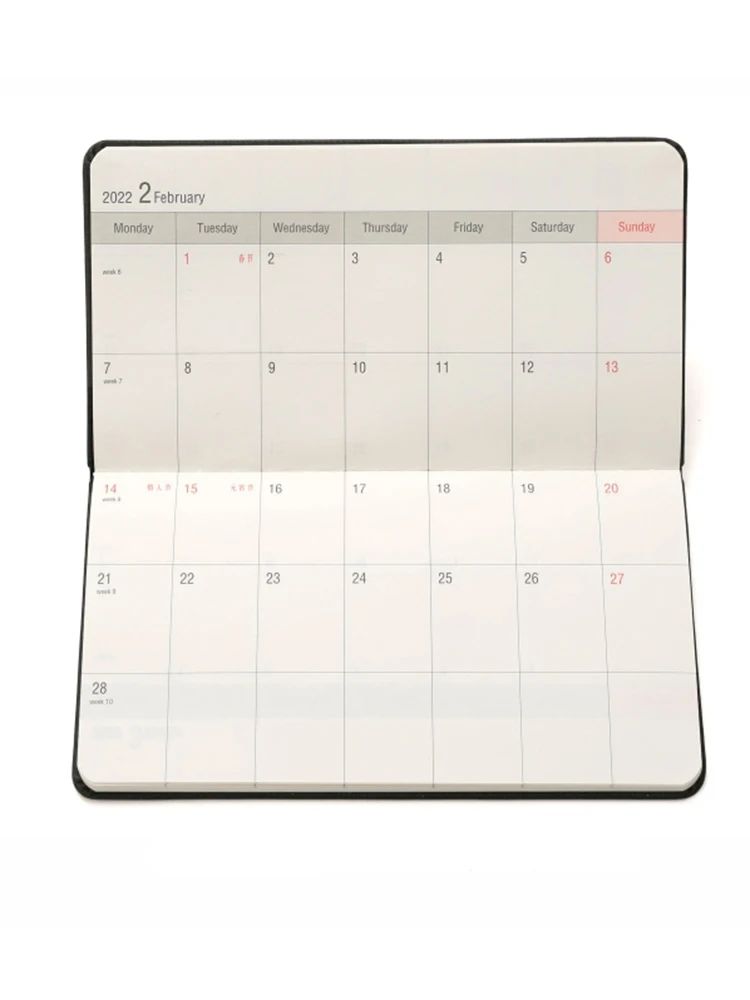 Feuillet mobile,Carnet de notes pour Agenda,planificateur,planificateur ...