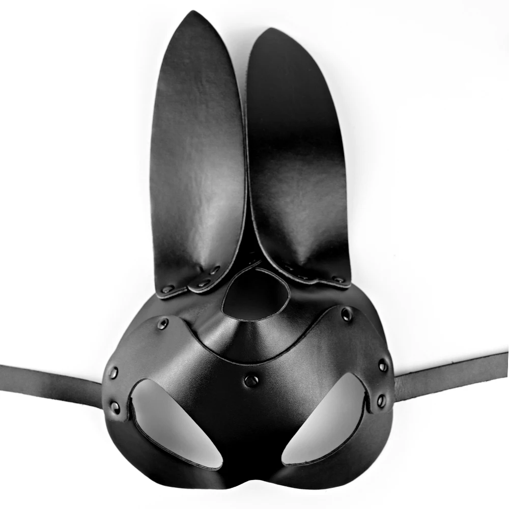 Anime Bunny Girl Travel Essential Rivet Cosplay Mask - AllCosplay.com