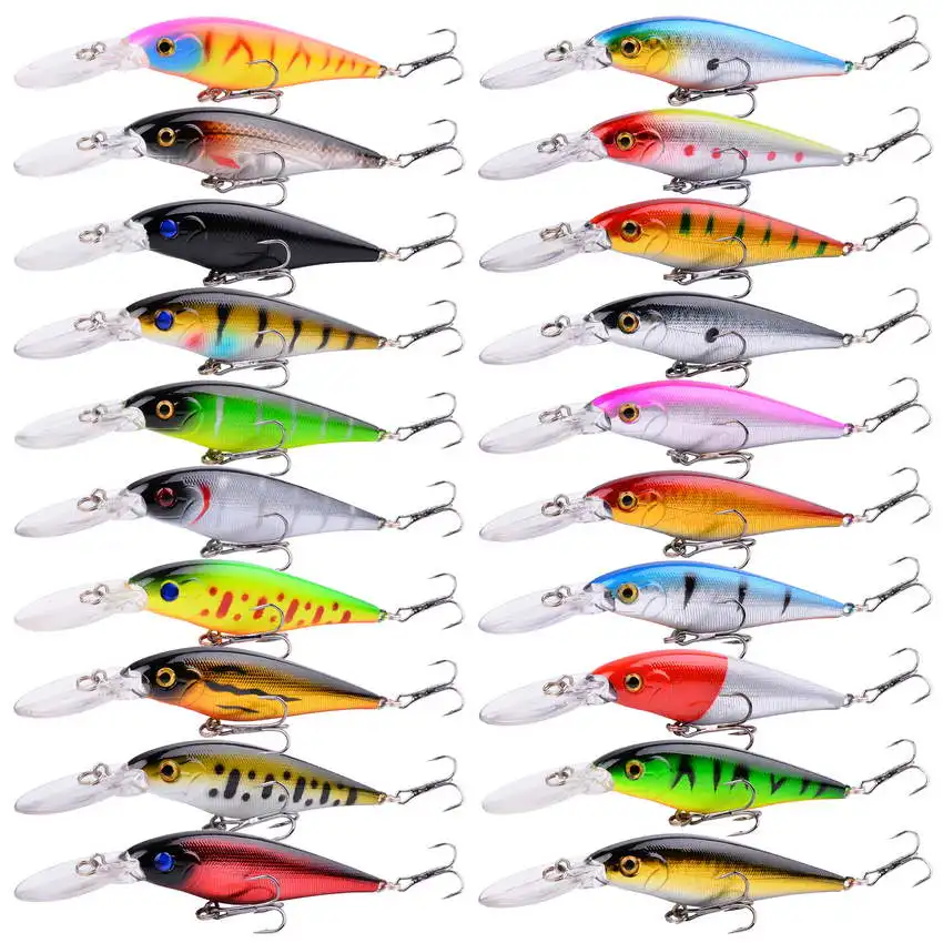 Fishing-lure-10-20PCS-Set-Pike-Bait-Minnow-11cm-10-3g-Hard-Bait-Deep ...