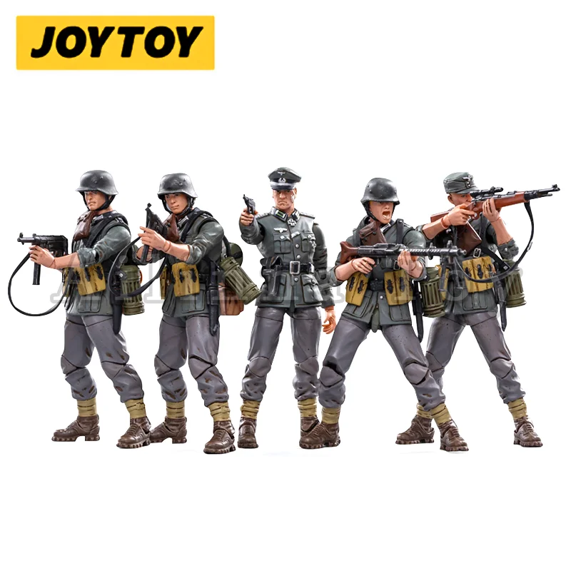 Joytoy 1/18 3.75 Action Figure (5pcs/set) Wwii Germany Wehrmacht ...