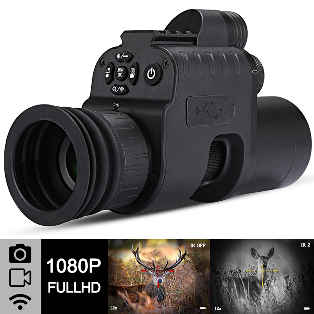 NEW-Hunting-Tactical-Night-Vision-1080p-HDCamera-WiFi-Digital-Night ...