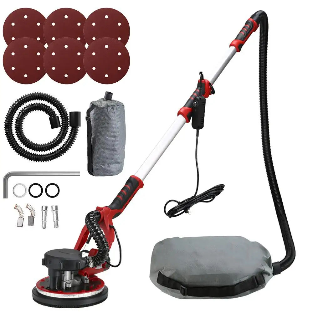 Electric-Drywall-Sander-1280W-Variable-Speed-With-Automatic-Vacuum-LED ...