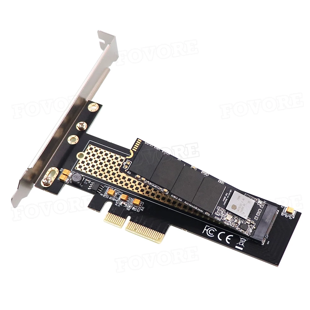 Adaptateur M.2 NVME m key SSD vers PCIe M2 vers PCI e PCI express, convertisseur de contrôleur ...