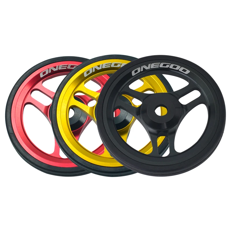 Onegoo Folding Bike Esay Push Wheel For Brompton/birdy 349 Bicycle Easy ...