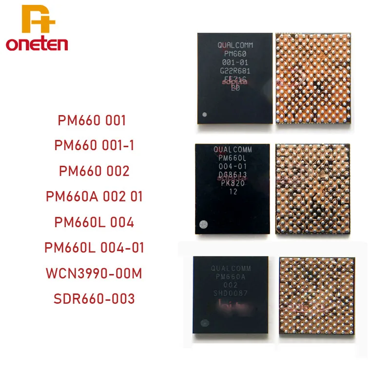 Chip PM660 001/01 PM660 002 PM660A 002 01 PM660L 004 PM660L 004 01, WCN3990 00M de energía PM IC ...