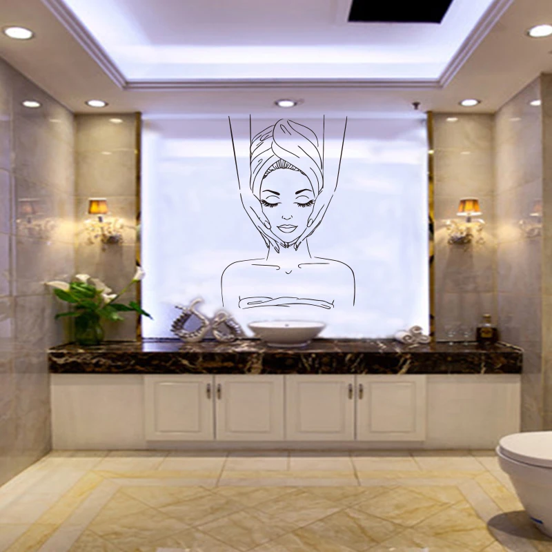 Detachable-facial-spa-wall-stickers-home-decor-beauty-salon-vinyl ...