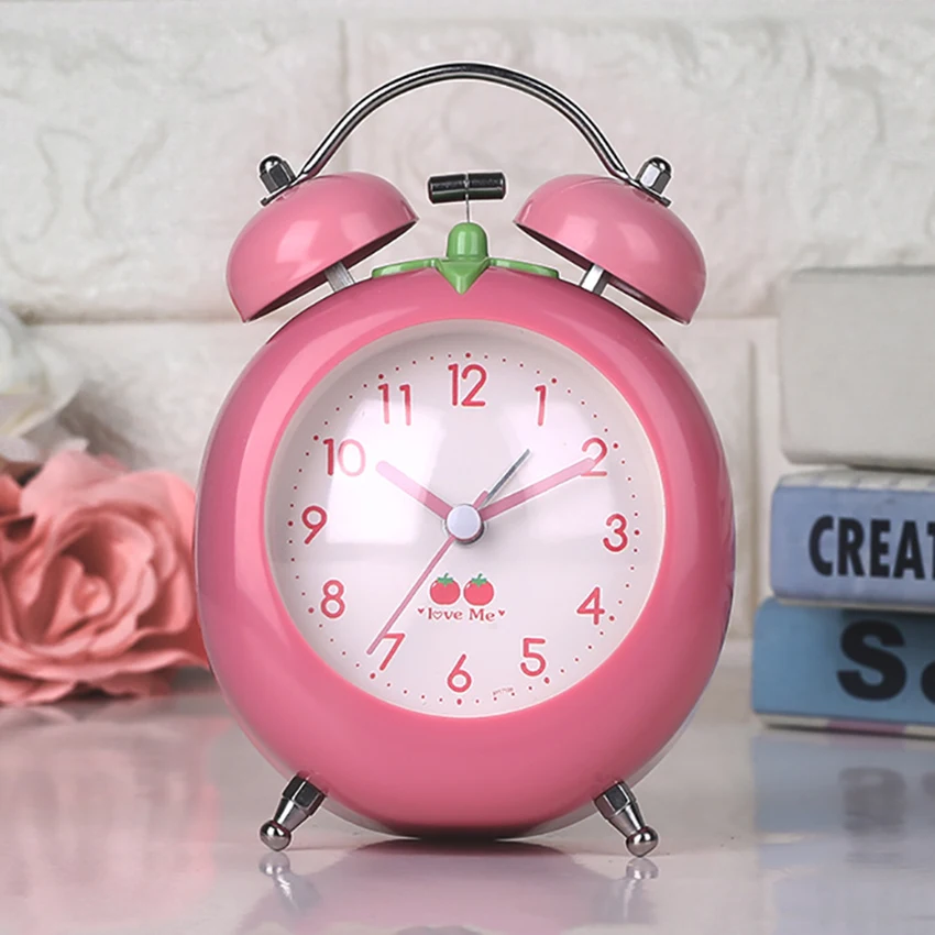 Alarm Clocks Mute Silent Quartz Movement Non Ticking Sweep Analog ...