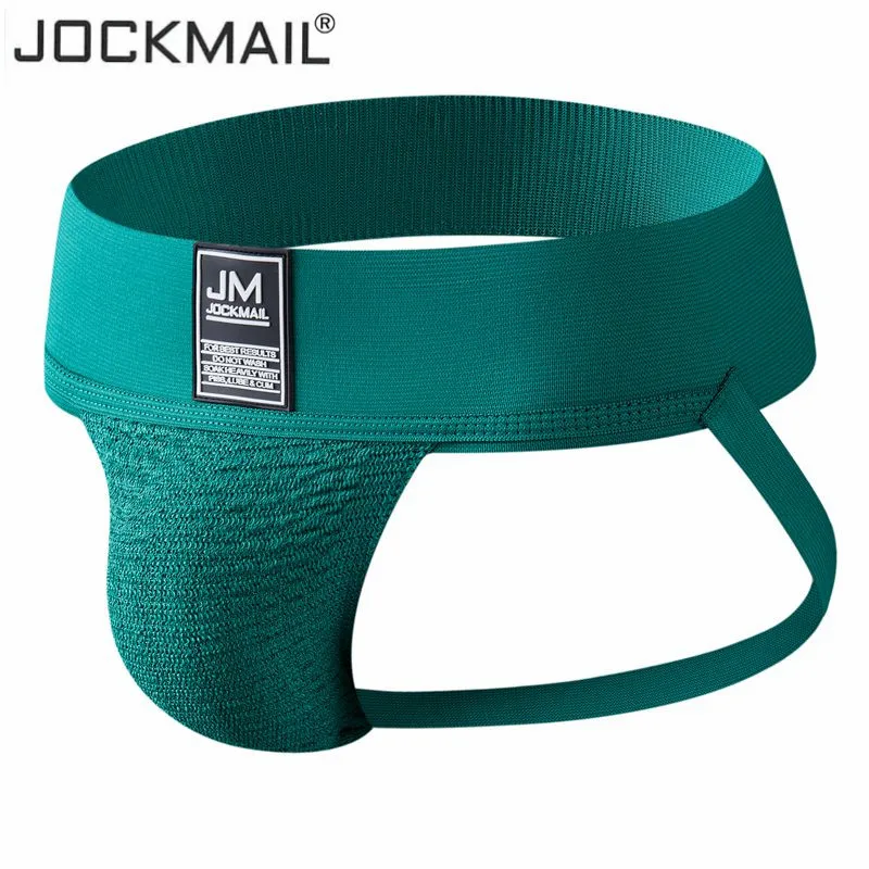 Jockmail Jockstrap, Athletic Supporter W/ Stretch Mesh Pouch, Athletic ...