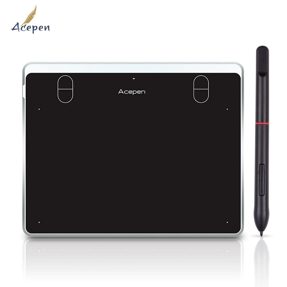 Acepen Ap604 Digital Graphic Drawing Tablet Ultra-thin Board 4 Shortcut ...