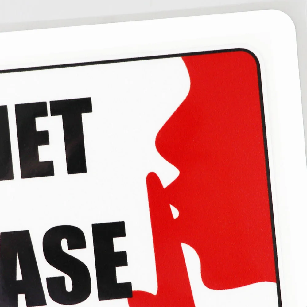 Quiet Please Sign Library