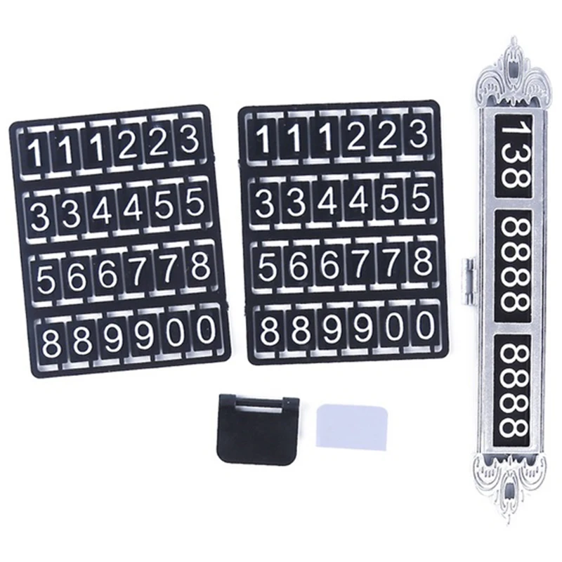 Parking Number Plate Hidden Flip Moving Car License Plate Car ...