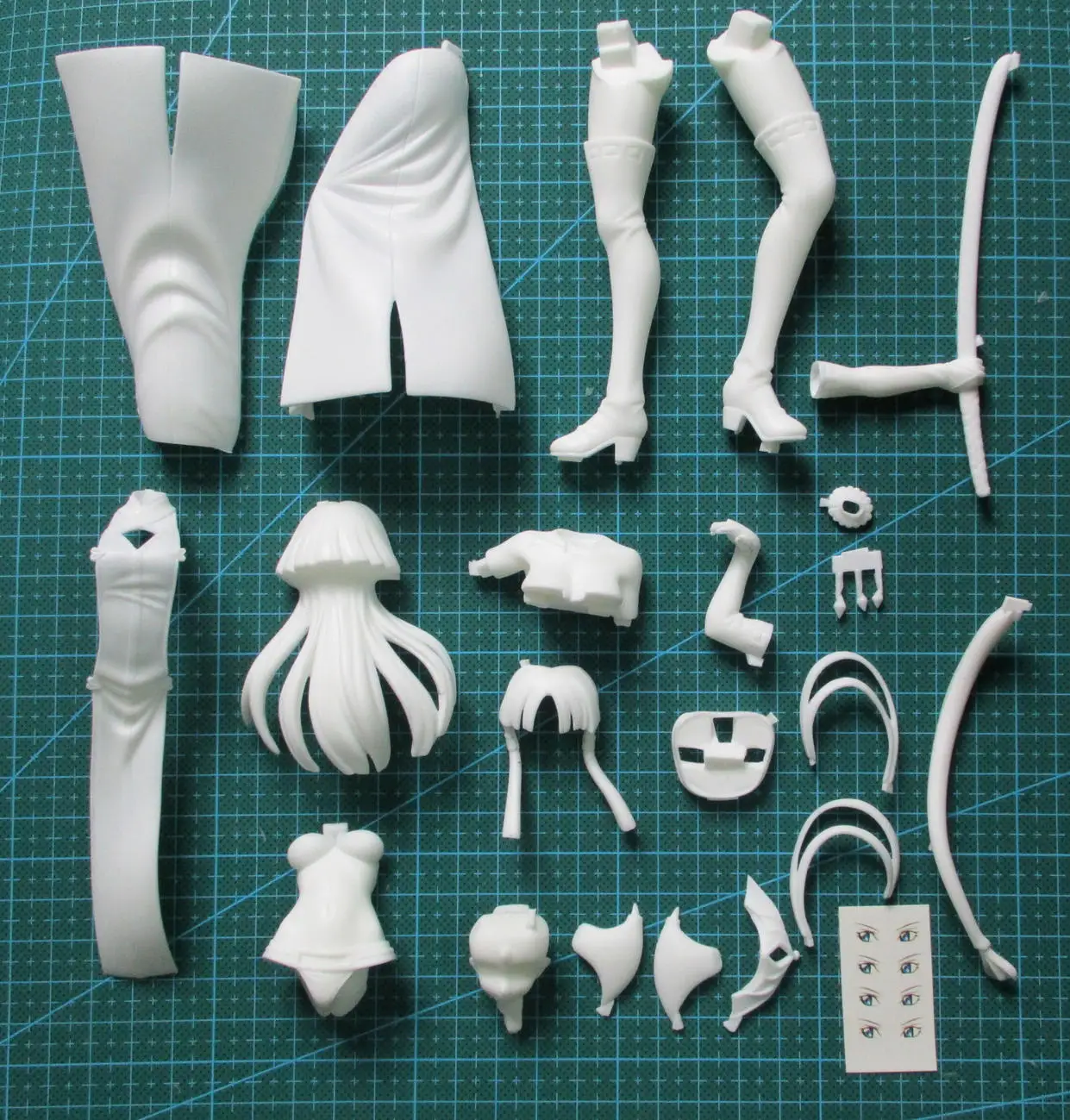 Garage Kit Resin Figure Kit GK hand do WF2015 summer angels and round ...