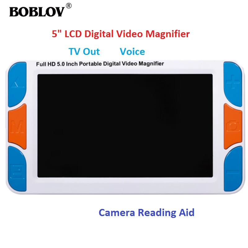 3-48X 5inch LCD Display portable magnifie Low Vision Video Magnifier ...