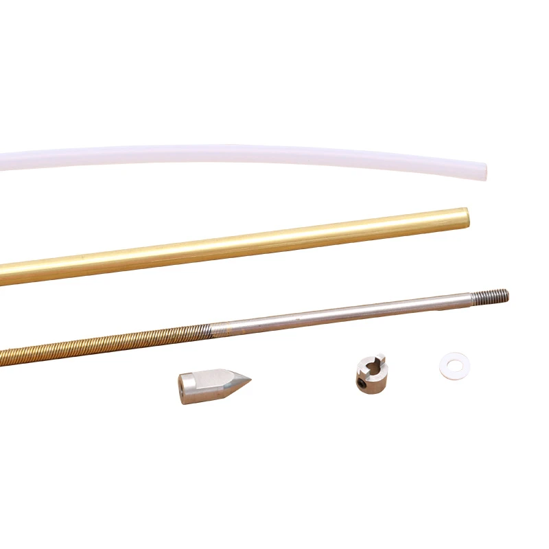 1pc 4mm Drive Shaft Flex Cable Propeller Copper/plastic Tube Dog Prop ...