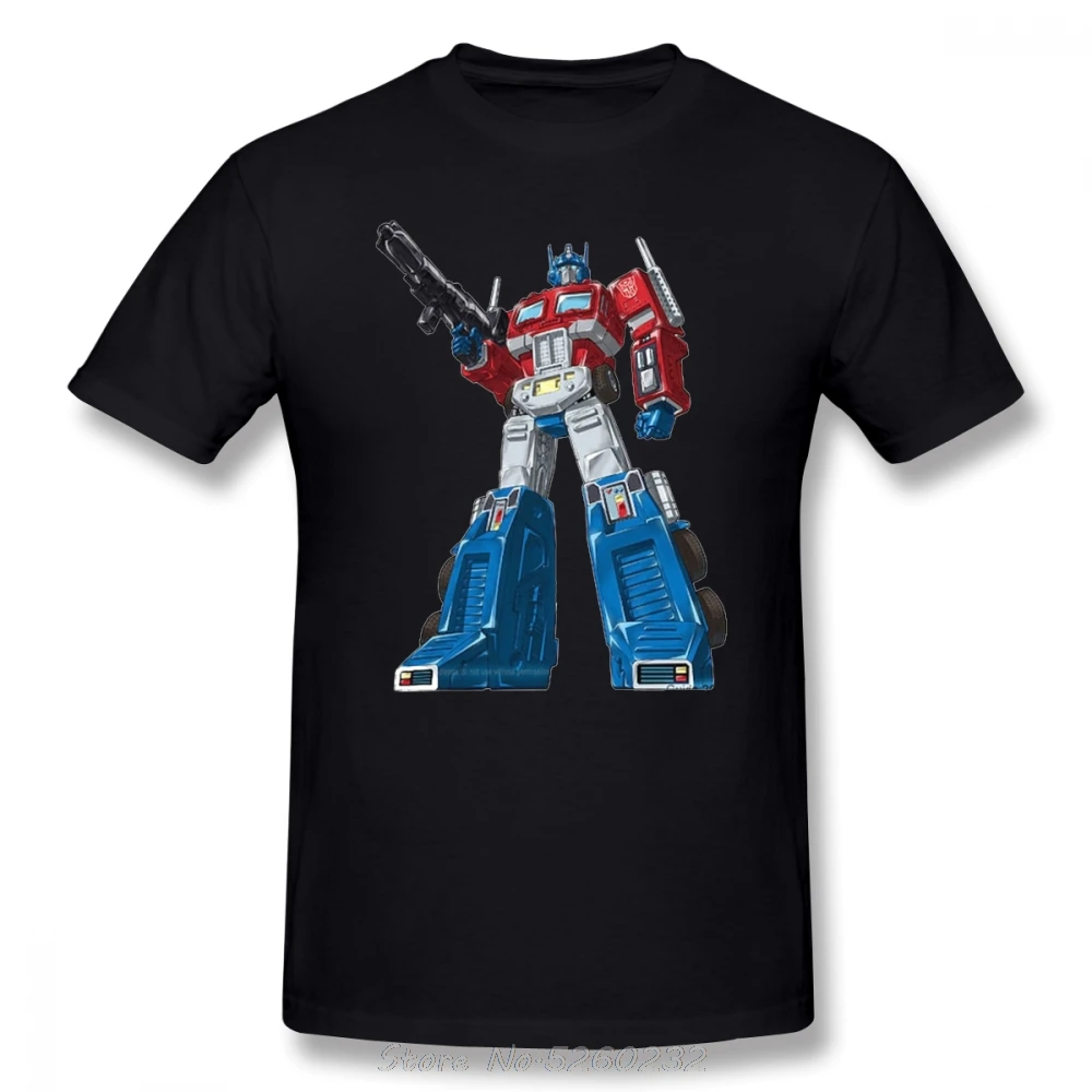 Optimus-T-Shirt-Optimus-Prime-T-Shirt-Summer-Cotton-Funny-Tee-Shirt ...