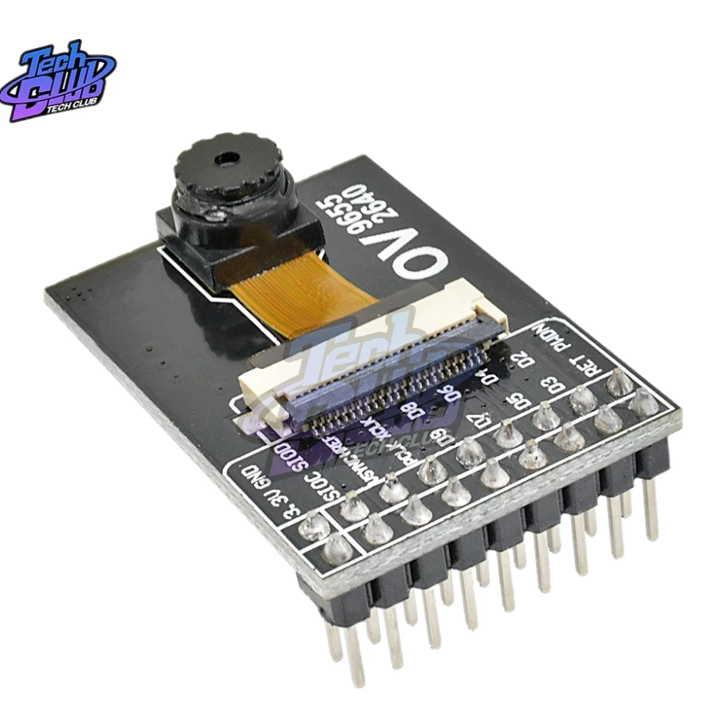 Placa de módulo de cámara OV9655 OV2640, módulo de cámara web CMOS SXGA ...
