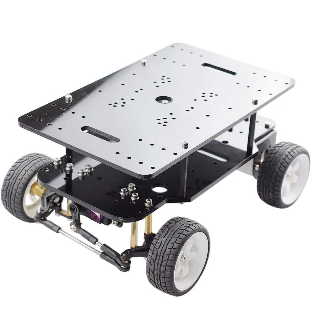 4wd RC Car Ackerman Steering ROS Chassis PID Control with Servo 2pcs DC ...