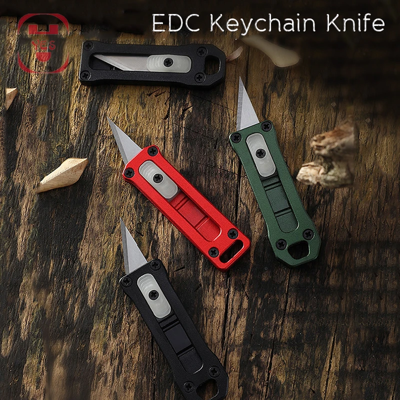 EDC Mini Portable Hangable Knife Multi function Tool Paper Cut Outdoor ...
