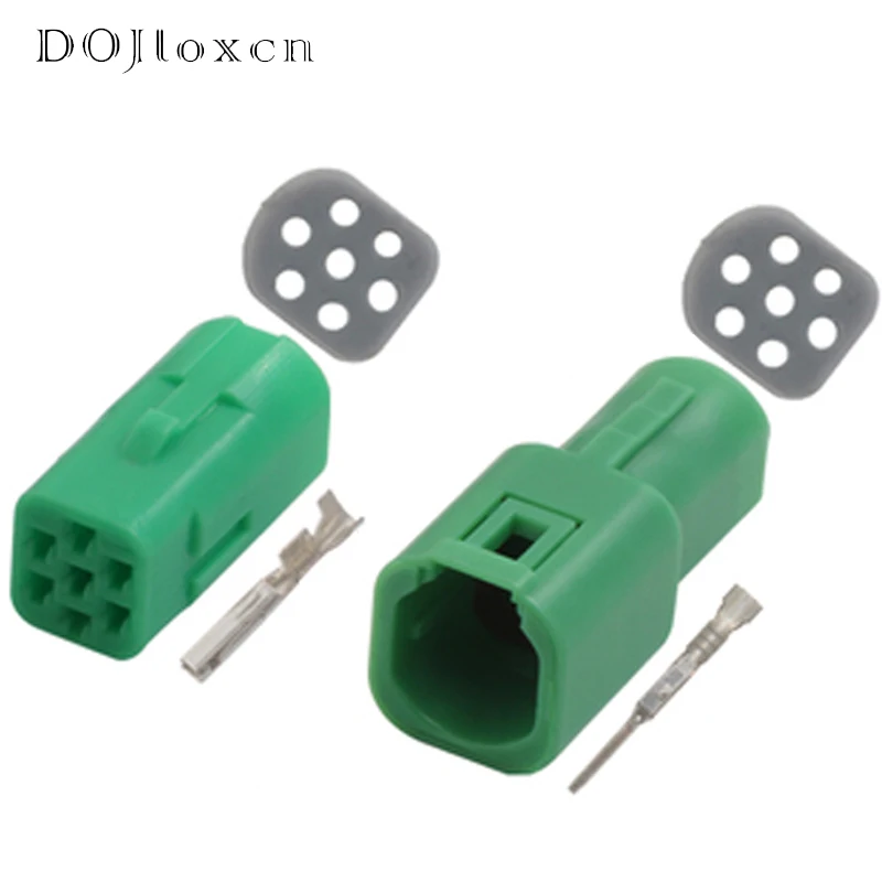 1-5-10-20-Set-7-Pin-Waterproof-Male-Female-Cable-Connector-Automotive ...