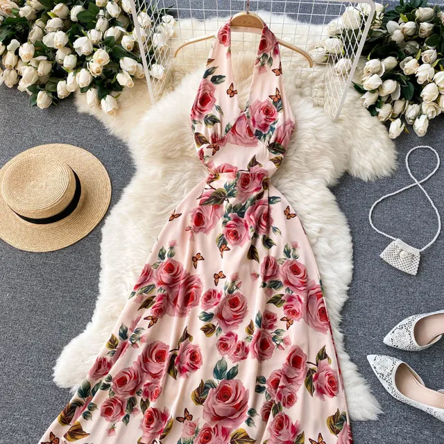 Floral Dress Outfit Tumblr