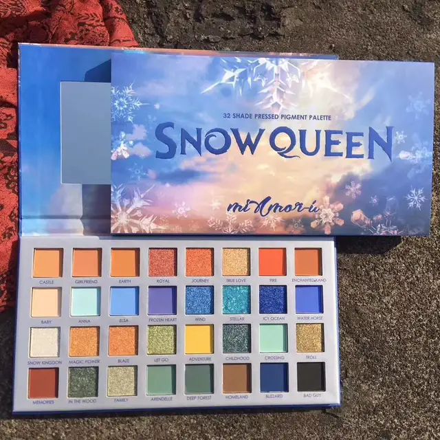 Snow Queen Eye Makeup