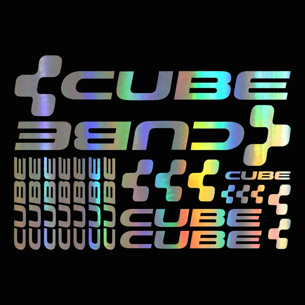 Kit Cube Adesivi Bici Stickers Bike Mtb Bdc Bicicletta Prespaziati ...