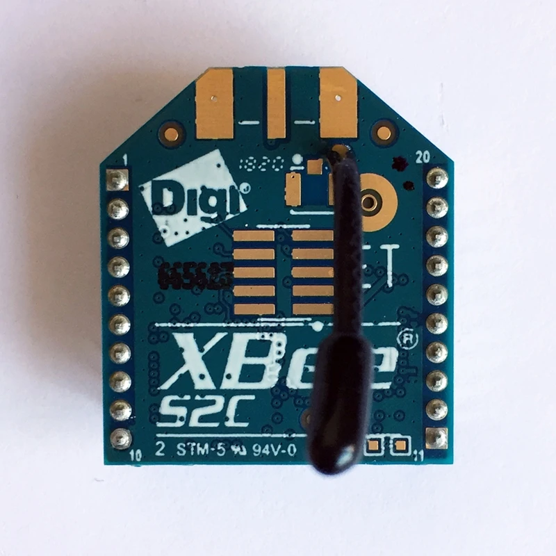 DIGI XBee Módulo de malla inalámbrico S2C ZigBee, XB24CZ7WIT 004, 100% ...
