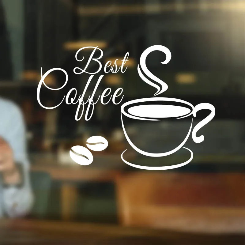 DIY-Coffee-Shop-Sticker-Dining-Room-Kitchen-Mug-Cup-Vinyl-Wall-For ...