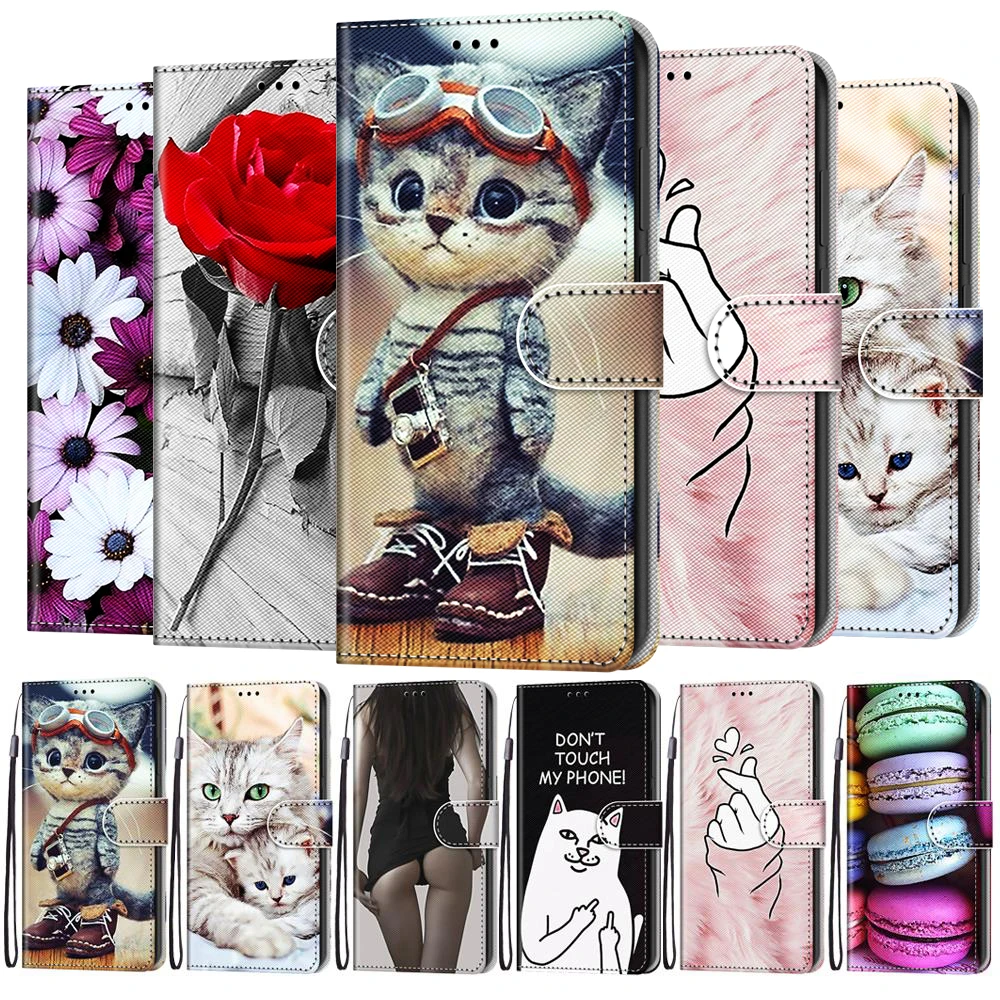 Funda de teléfono para Nokia 2,3, 3, 5, 5,3, C2, 3D, BILLETERA, soporte ...