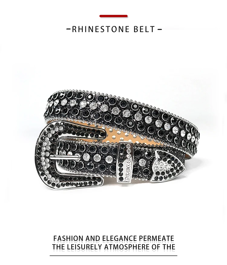 Kamberley Girl's Skinny Glitter Rhinestone Belt Silver | atelier-yuwa.ciao.jp