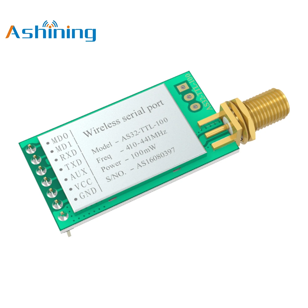 AS32 TTL100 LoRa SX1278 433 MHz ASHINING Wireless TX RX Module ...