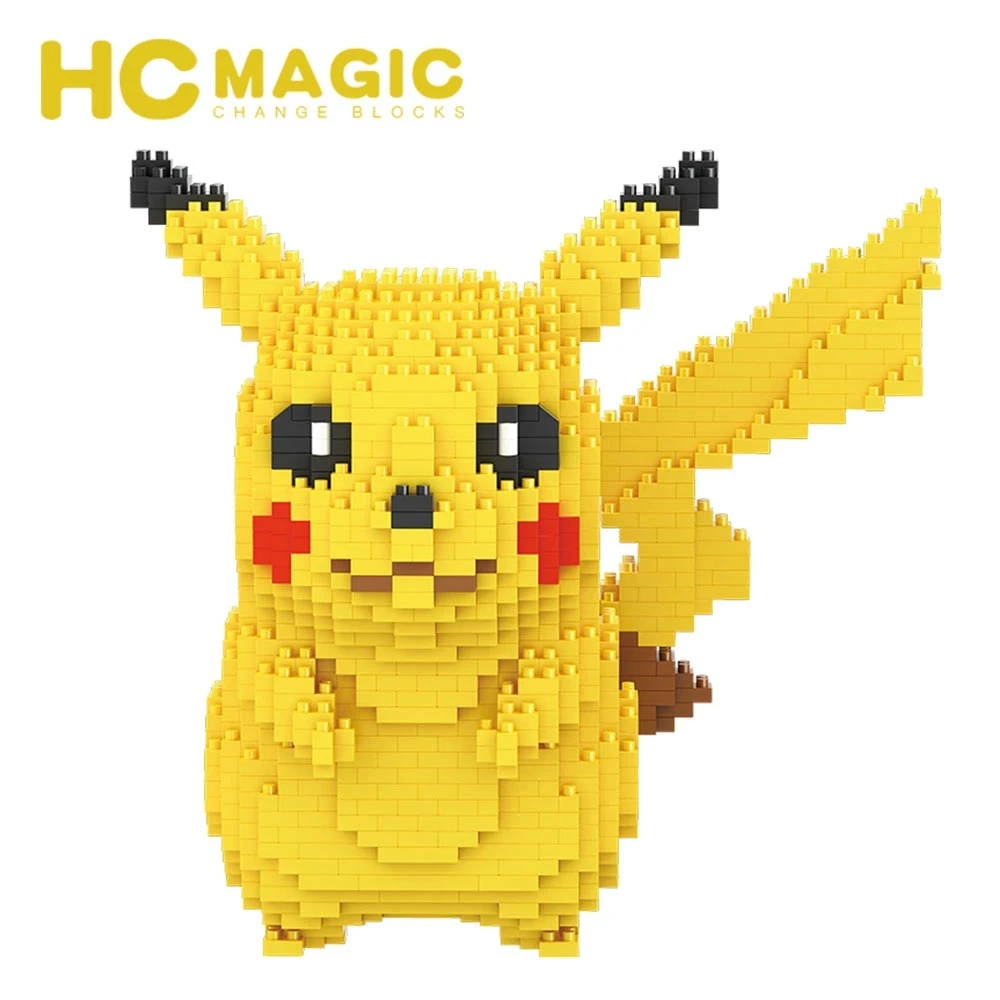 Pikachu-Micro-Building-Blocks-DIY-3D-Model-Assemble-Pokemon-Mini-Bricks ...