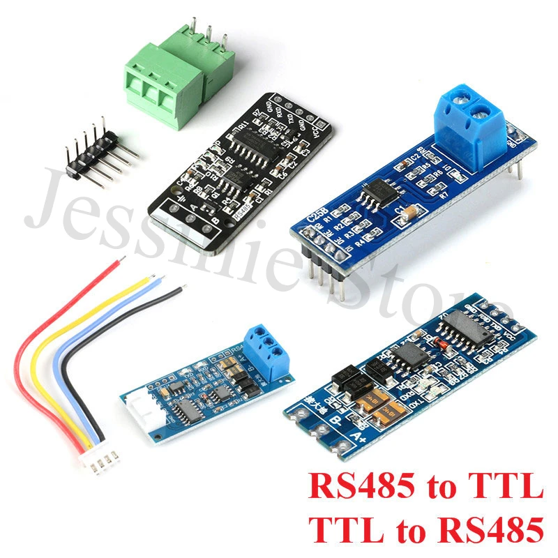 MAX485 TTL to Turn RS485 모듈 레벨 변환 485, 직렬 UART MAX485CSA RS 485, 아두이노 DC 3.3V 5V 전자 DIY 키트|반도체 ...