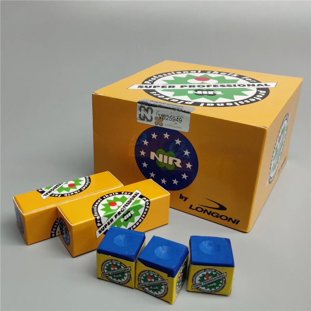 Billard-Chalk-Pool-Chalk-3Pcs-box-Nir-Longoni-Professional-Billiards ...