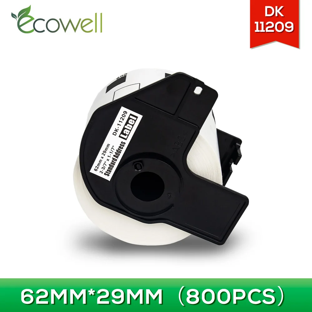 Ecowell-62mm-29mm-Thermal-Labels-Compatible-for-Brother-DK-11209 ...