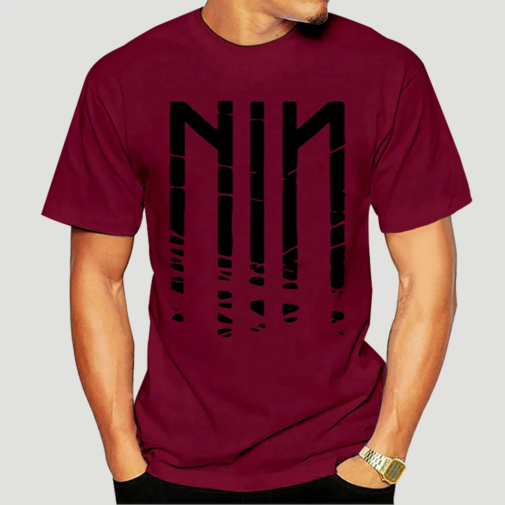 NIN T shirt Nine Inch Nails Trent Reznor Rock Music Printed Unisex Gift ...