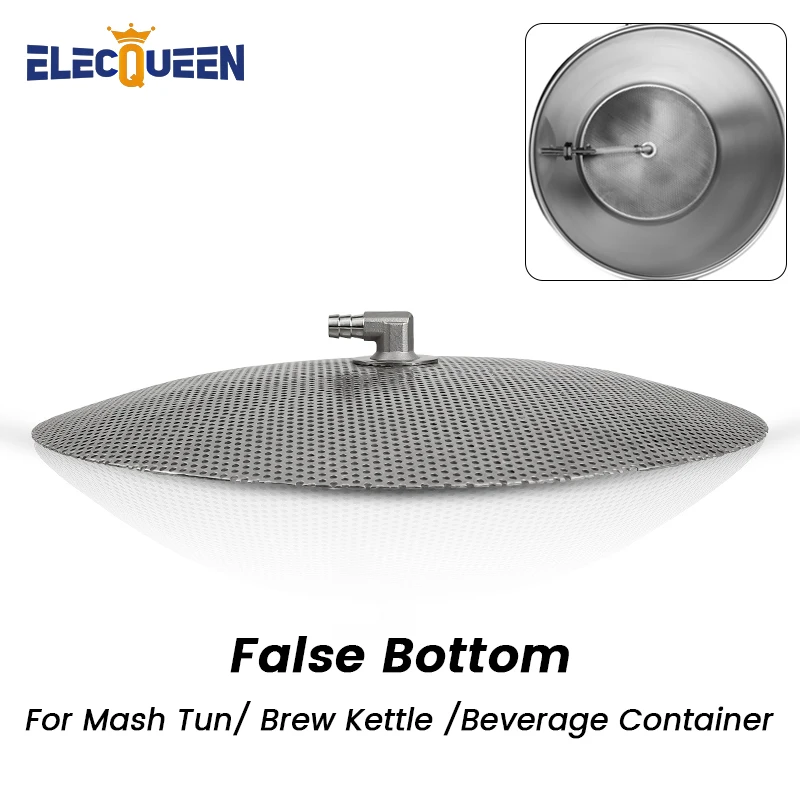 Homebrew 12'' Mash Tun False Bottom Kits, Stainless Steel Domed False ...