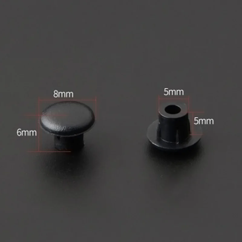 VIS,H--Cache trou de meubles de 5mm, 100 pièces, Protection, couvercle ...