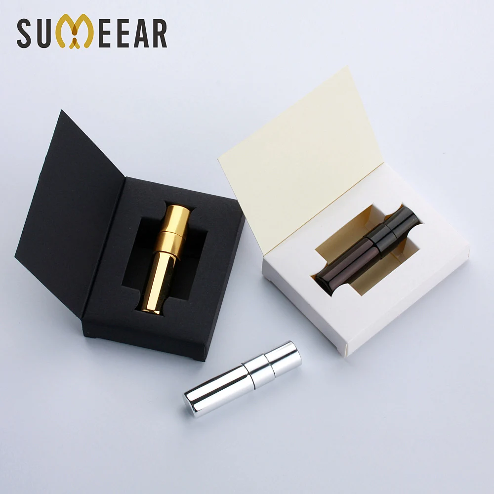 100 Pcs/Lot 3ml Atomizer Perfume Bottle Collocation Package Box White ...