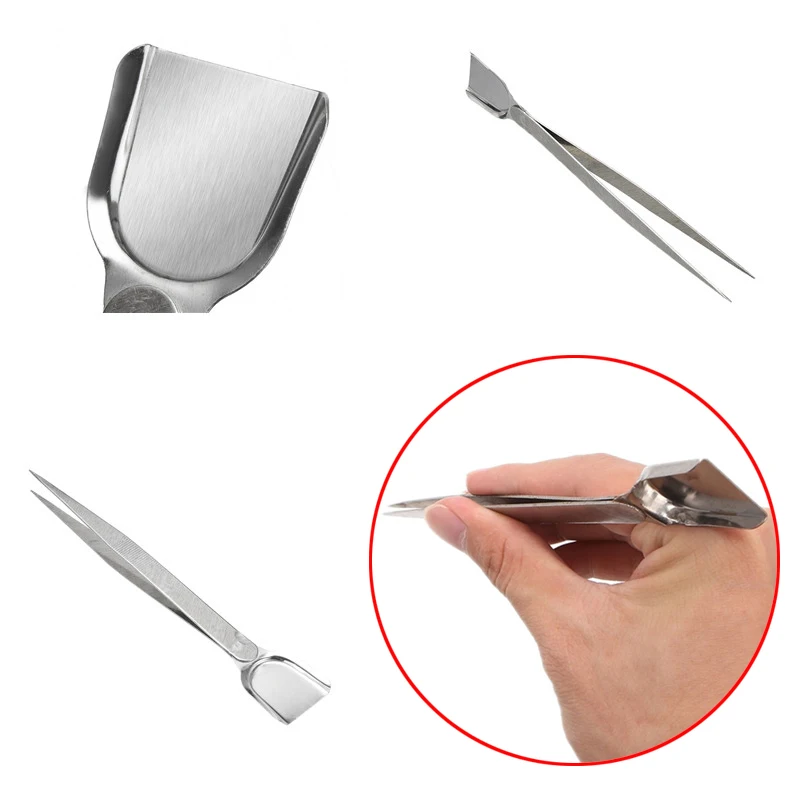 Professional-Diamond-Tweezers-With-Scoops-Shovels-for-Gem-Beads-Slotted ...