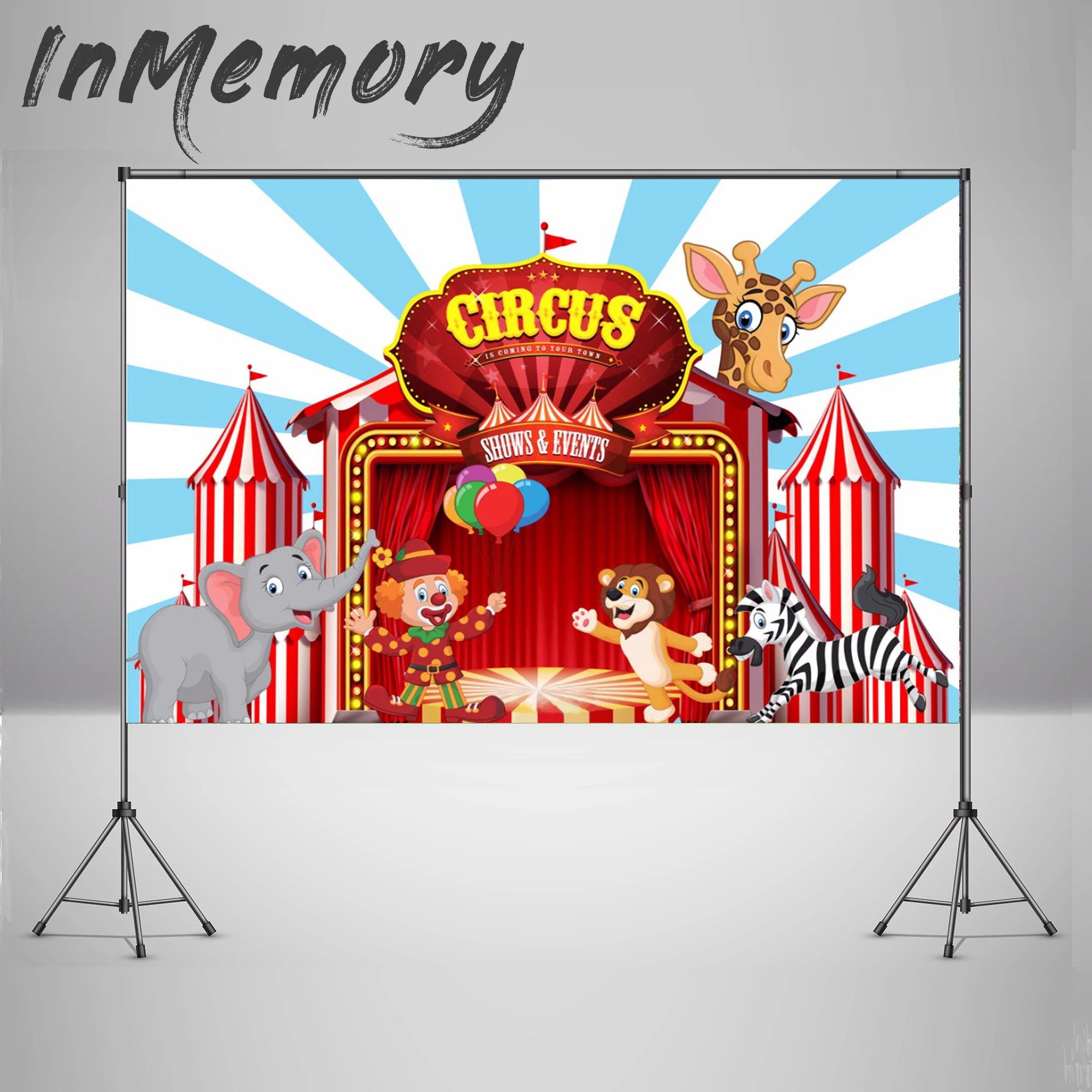 Circus Animal Backdrop