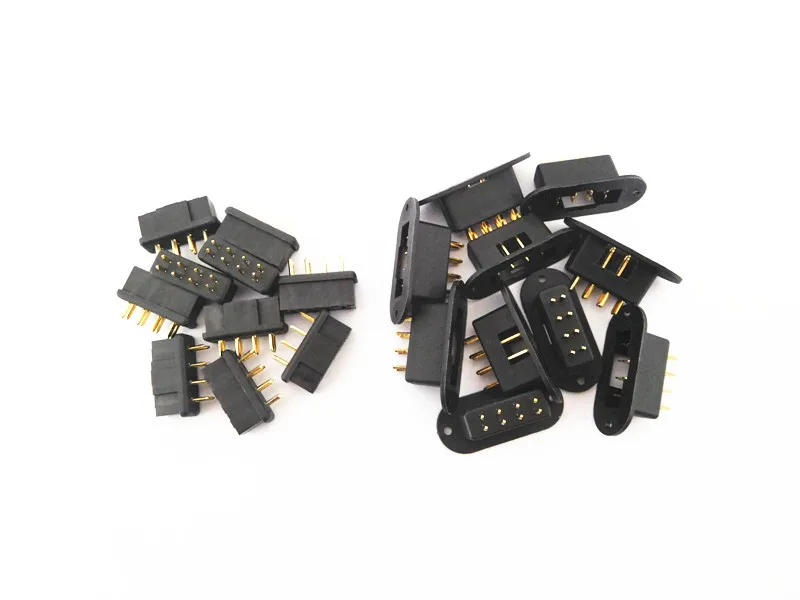 5-10-Pairs-MPX-8-core-Connector-Male-Female-Multiplex-8-Pin-Plug-for ...