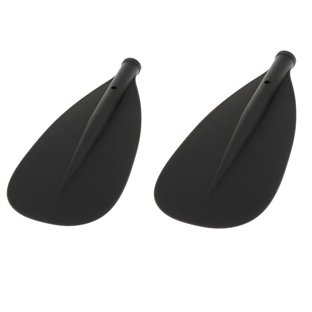Lots 2 Solid Kayak Paddle Leaf Blades Fits 30mm Shaft Canoe Oars Blades ...