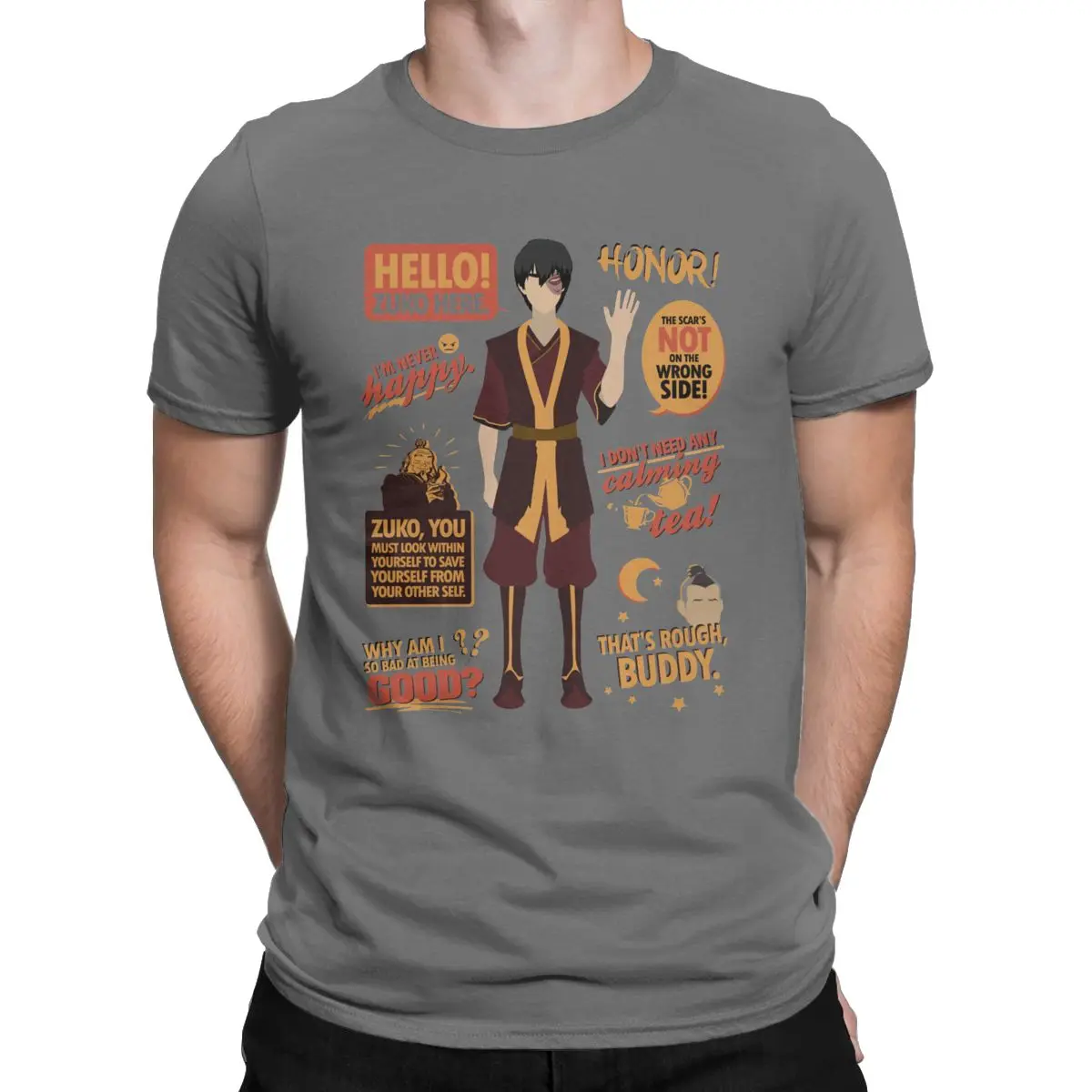 Anime Zuko Avatar The Last Airbender Cosplay T Shirt - AllCosplay.com