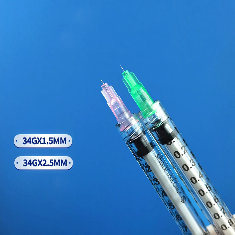 Piercing-Transparent-Syringe-Injection-glue-Clear-Tip-Cap-For ...