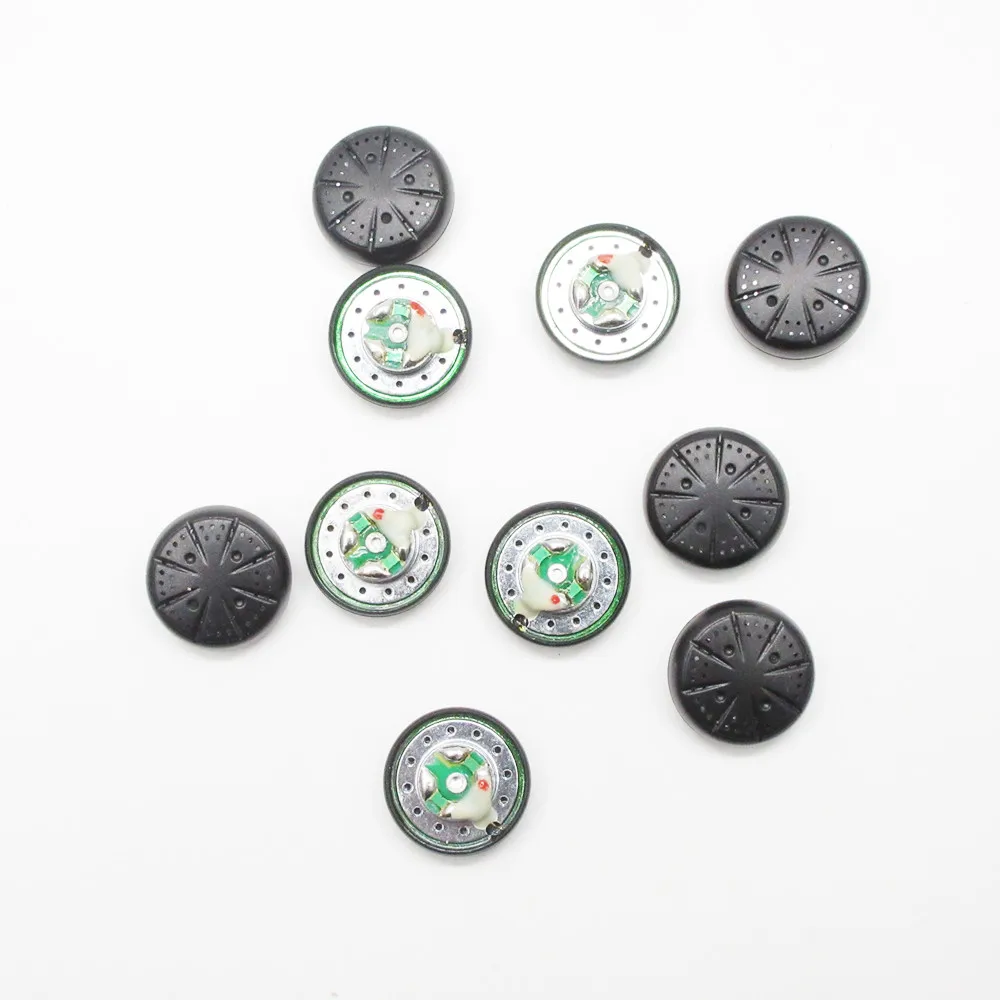 5-Pairs-Lot-DIY-Vido-Earphone-Speaker-15-4mm-Flat-Head-Earbuds-Speaker ...