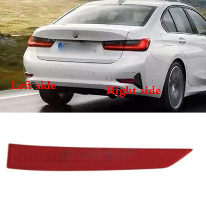 좌측 또는 우측 리어 범퍼 안개등, 테일 안개등 반사판, 레드 렌즈 63147420447 63147420448, BMW GT ...